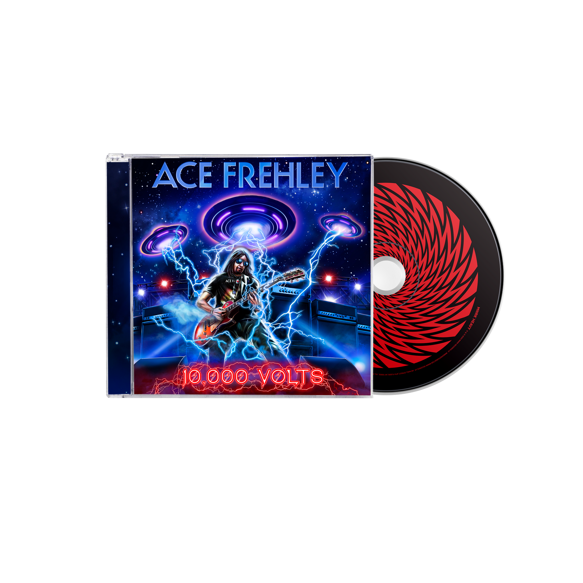 Ace Frehley Official Label Store | 10,000 Volts Jewelcase CD