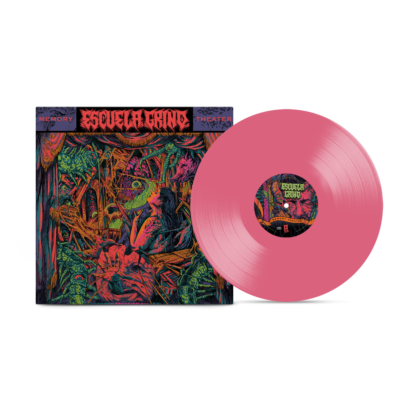 Escuela Grind Official Label Store | Hot Pink Vinyl LP