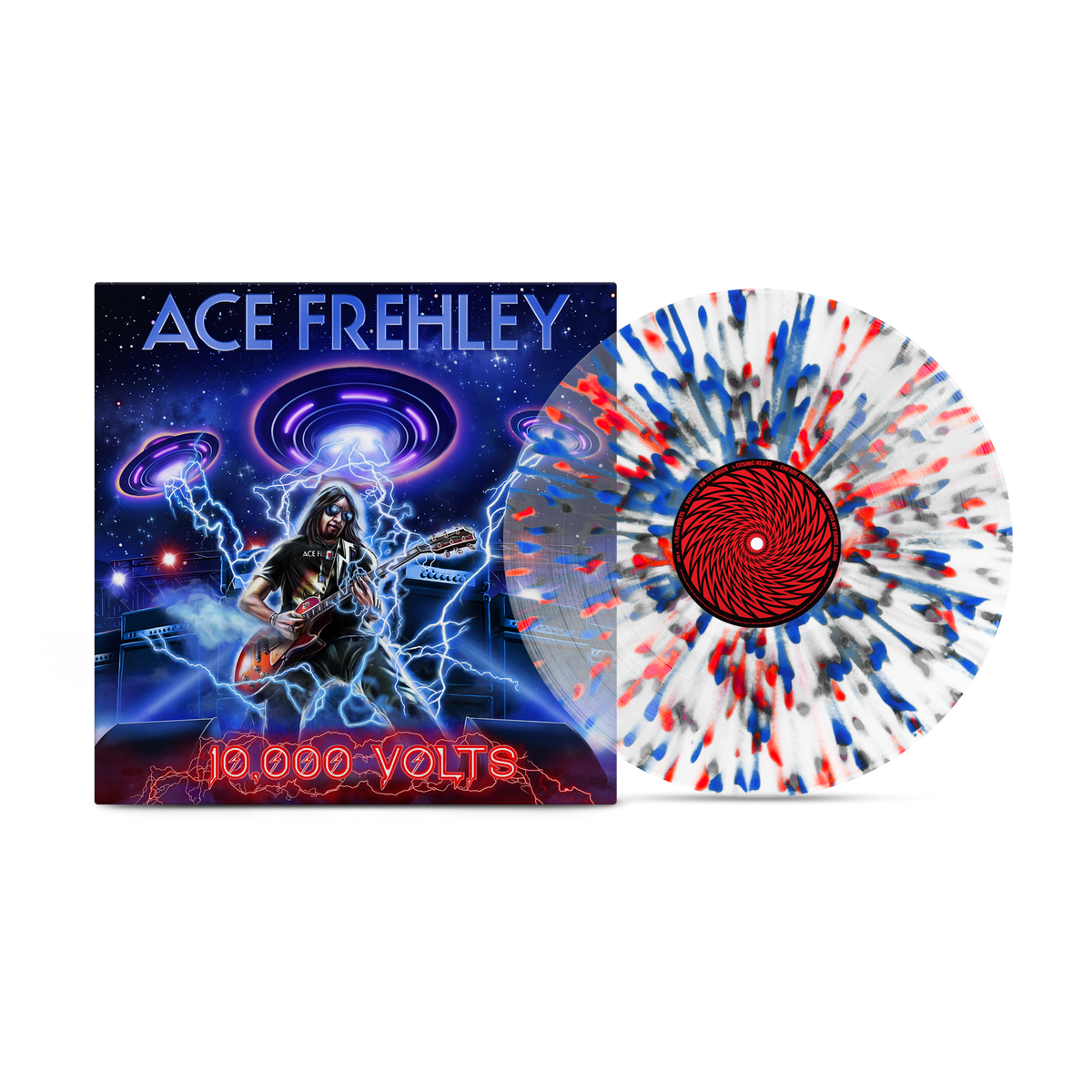 Ace Frehley Official Label Store | 10,000 Volts Splatter Vinyl